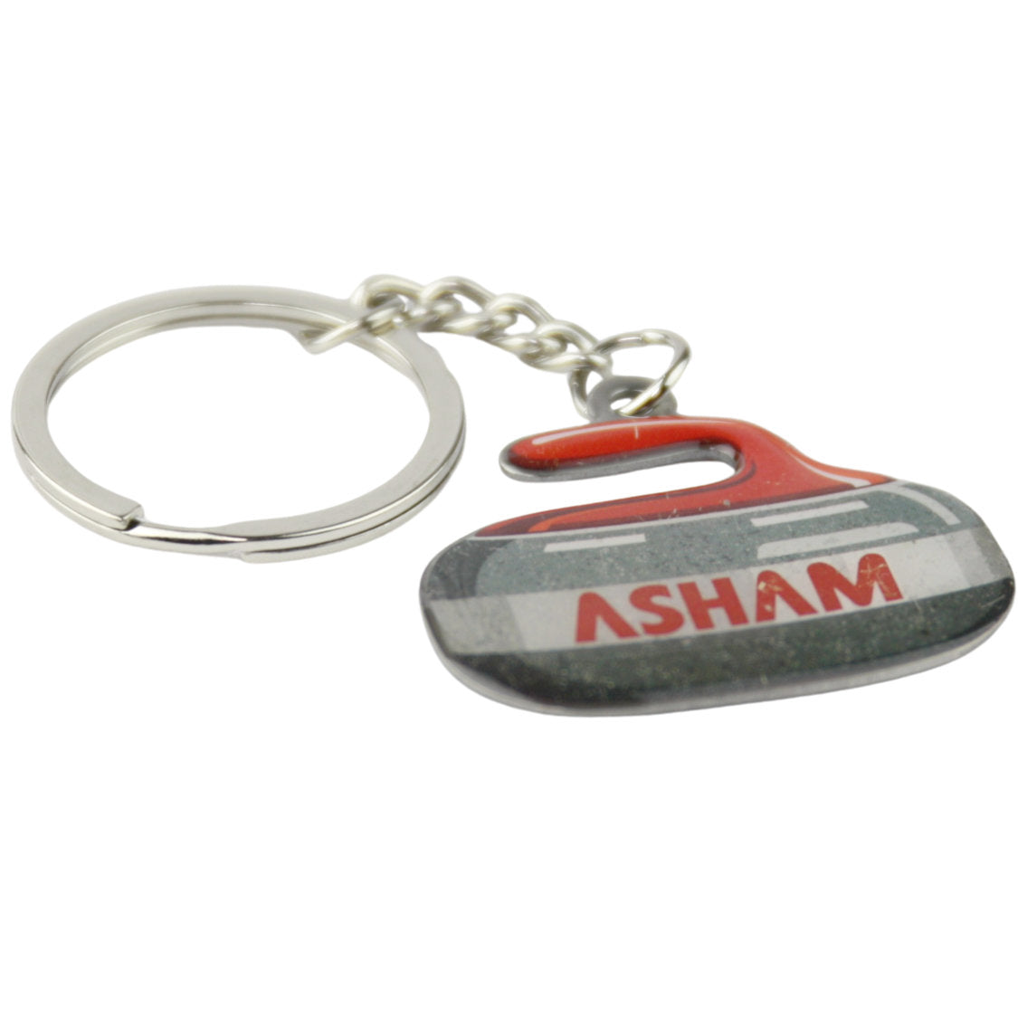 Asham Red Curling Rock Keychain – Asham Curling Supplies