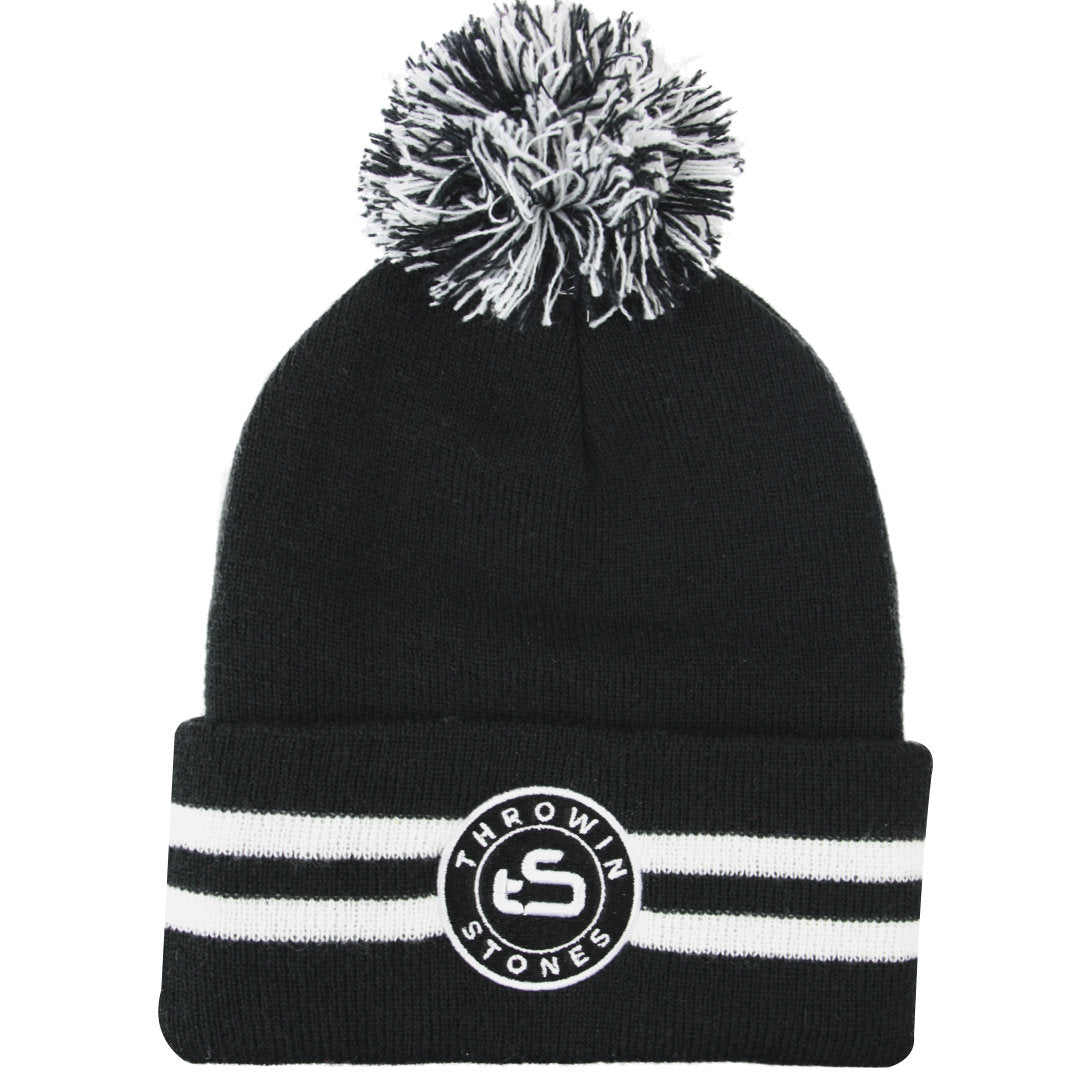 Throwin Stones Rib Knit Toque | Asham Curling Apparel | Asham Curling ...
