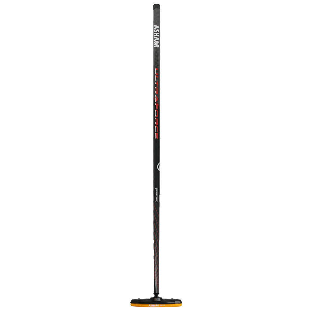 Asham Curling Supplies | Ultra Lite Force Taper Grip Curling Broom