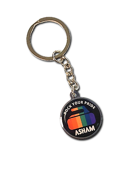 Asham Rock Your Pride Keychain | Curling Novelties | Asham Curling ...