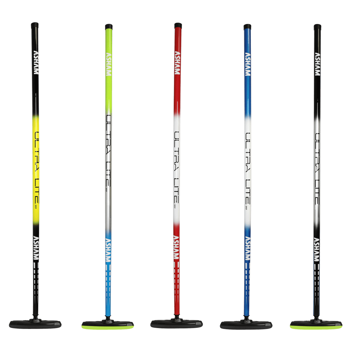 Asham Curling Supplies | Ultra Lite Force Taper Grip Curling Broom ...